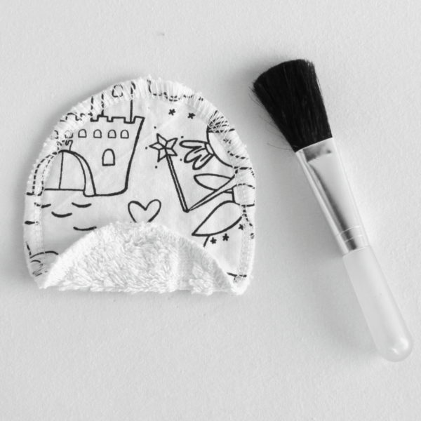 disque-ovale-blanc-colorier-pricesse | Jailane Création